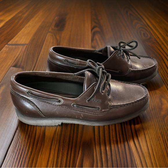 Sebago | Shoes | Sebago Docksides Brown Leather Boat Shoe Topsider Size ...